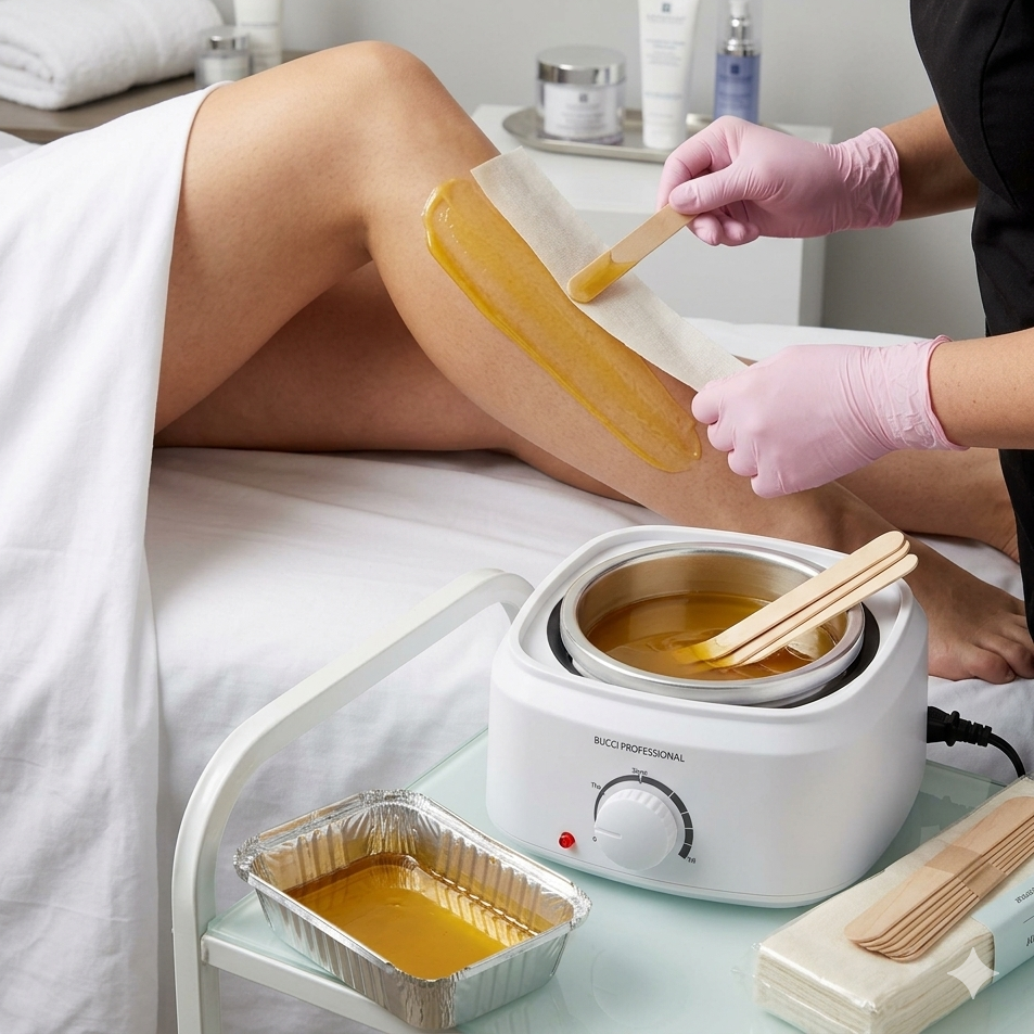 Rucci Professional 4-in-1 At-Home Waxing Kit with Electric Warmer and ...
